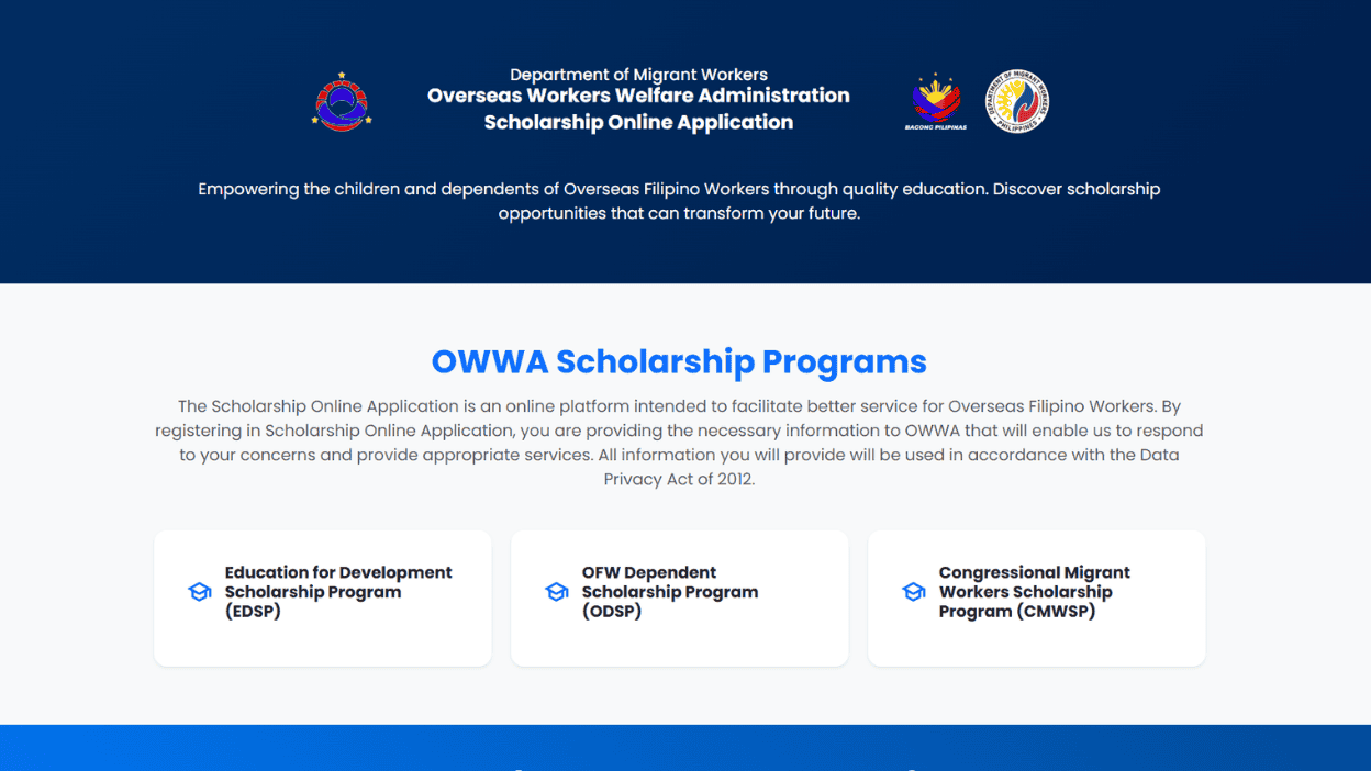 OWWA Scholarship 2026–2027: How to Apply, Requirements, Benefits, and ...